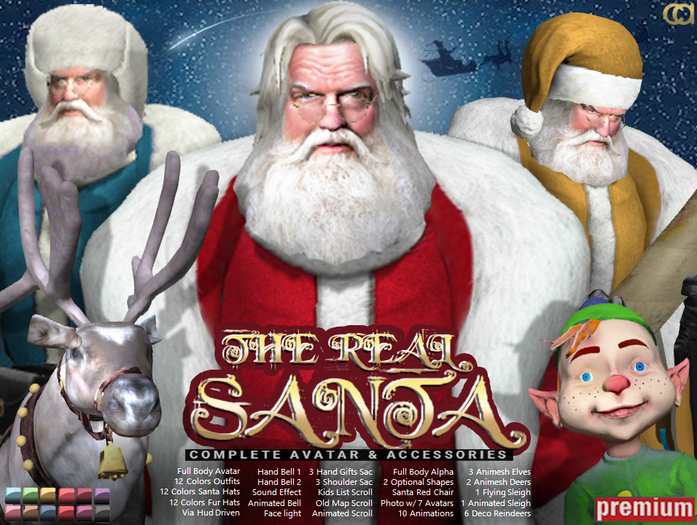Second Life Marketplace - [CA] THE REAL SANTA